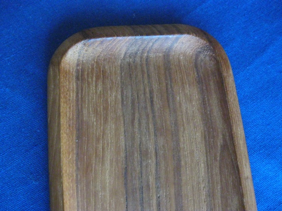 Langt smalt teakfat - Epla