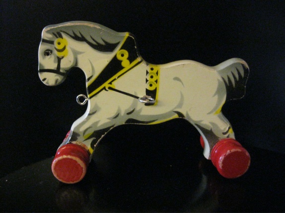 Hest - fin gammel leke - Epla