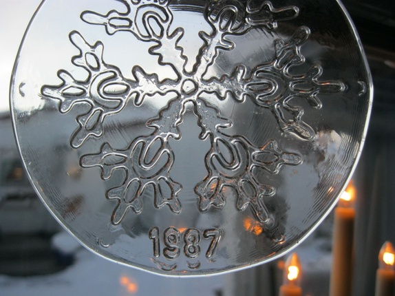 Hadeland 1987 stor snøkrystall - Epla