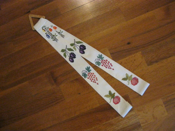 Brettholder frukt og blomster - Epla