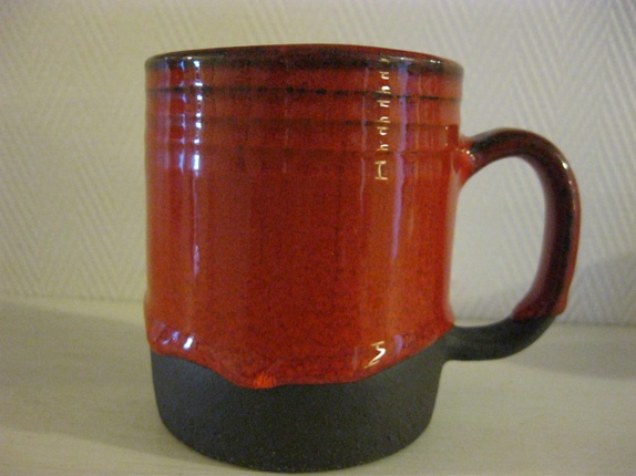 Retro krus i keramikk - Epla