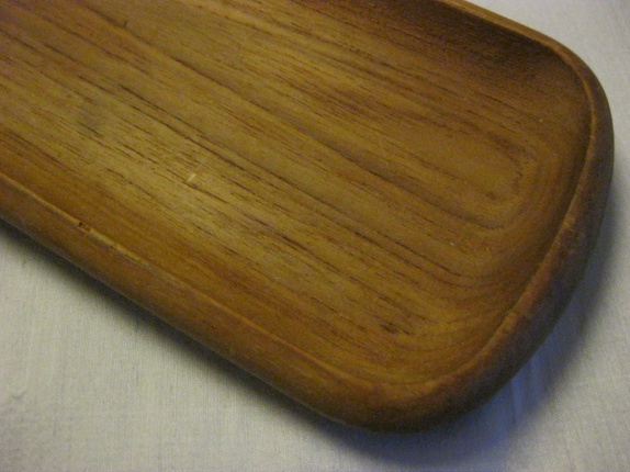 Smalt fat norsk teak 60-talls - Epla