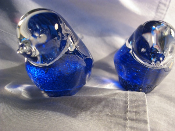 Benny Motzfeldt 2 blå fugler - Epla