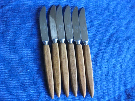 Norske teak fruktkniver - Epla