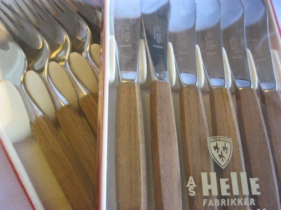 Helle Bard teakbestikk - Epla