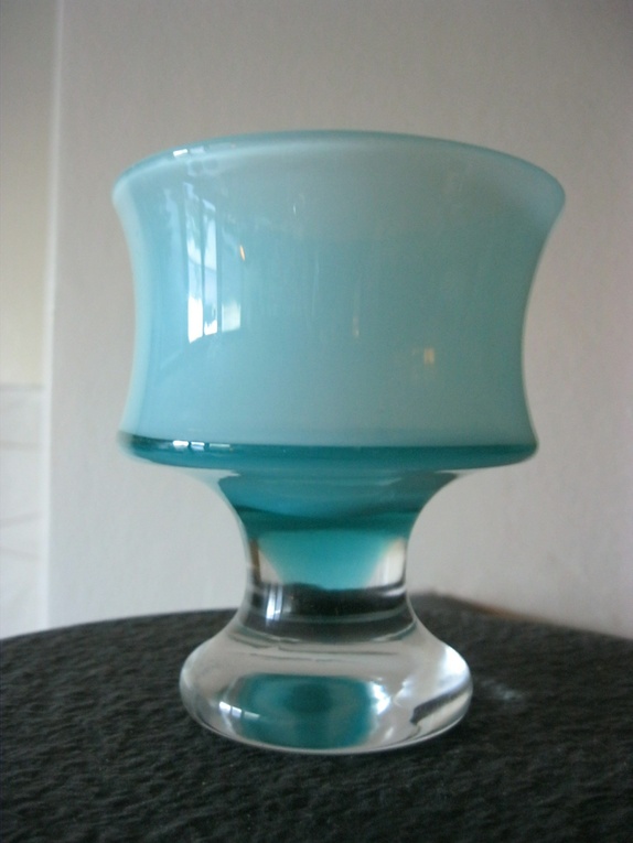 Signert skål med stett - Epla