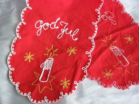 God Jul 58*18 cm juleduk - Epla