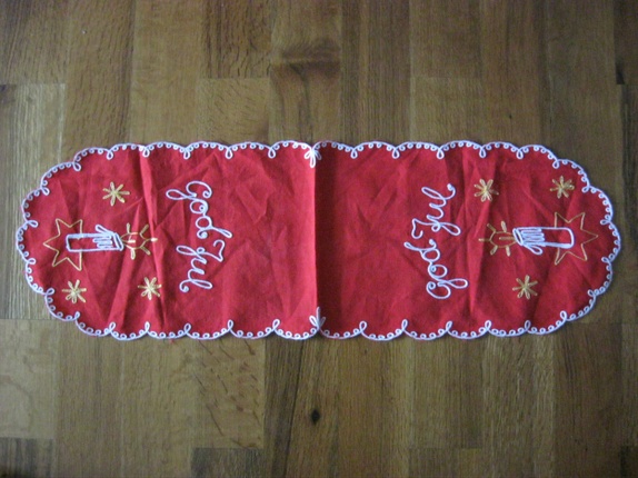 God Jul 58*18 cm juleduk - Epla