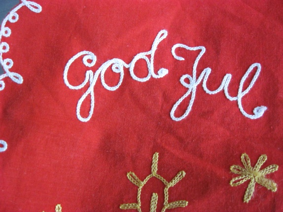 God Jul 58*18 cm juleduk - Epla