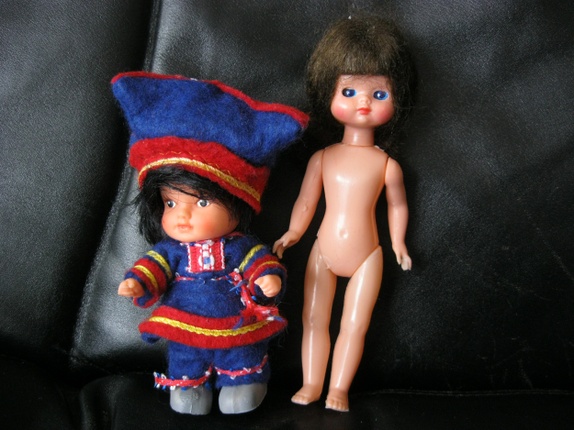 To små dukker - Epla