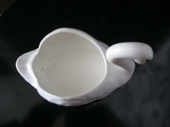 Hvit svane keramikk - Epla