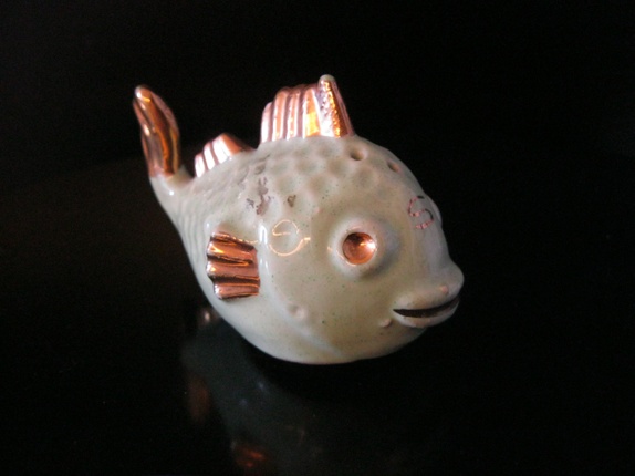 Saltbøsse fisk med gull - Epla