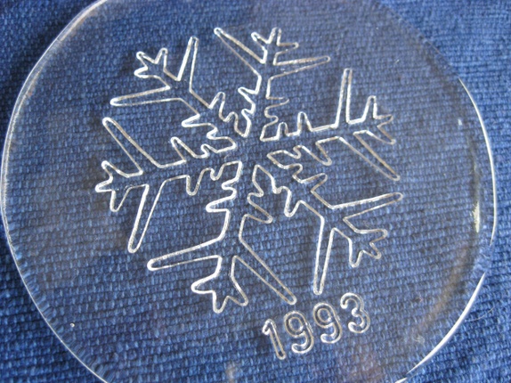 Hadeland 1993 snøkrystall - Epla