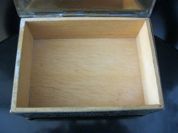 Norsk skrin messing teak - Epla