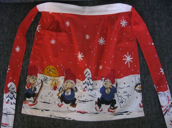 Vintage juleforkle - Epla