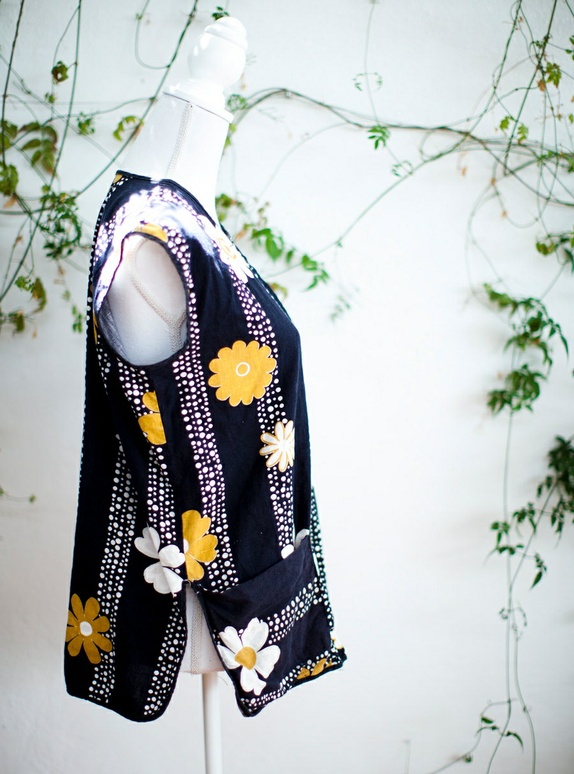 60-talls blomstrete skjorte - Epla