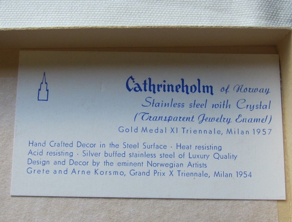 Liten cathrineholm skål - Epla