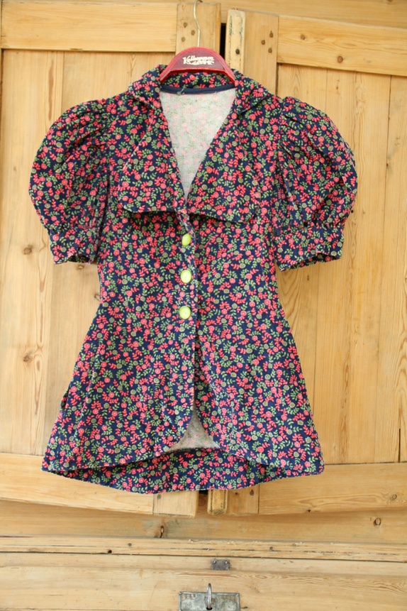 Vintage håndsydd bluse - Epla