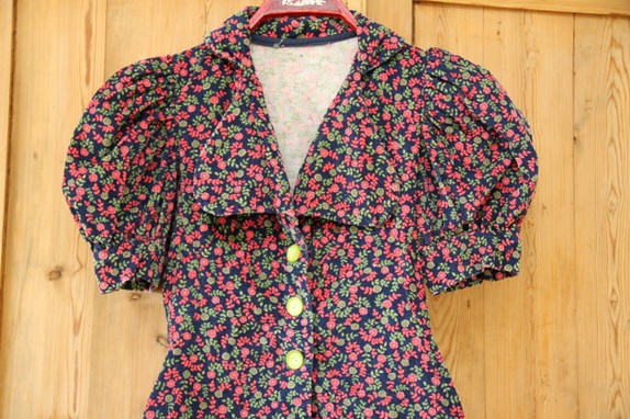 Vintage håndsydd bluse - Epla