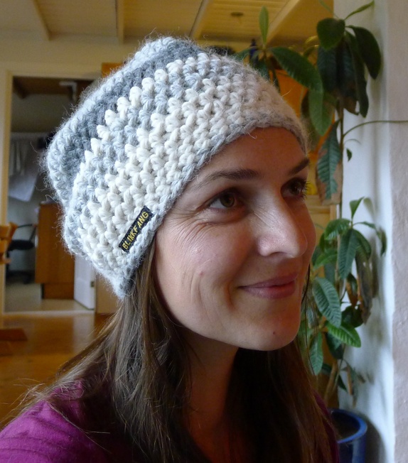 Lue i deilig alpakka ull, heklet - Epla