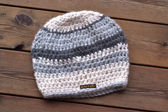 Lue i deilig alpakka ull, heklet - Epla