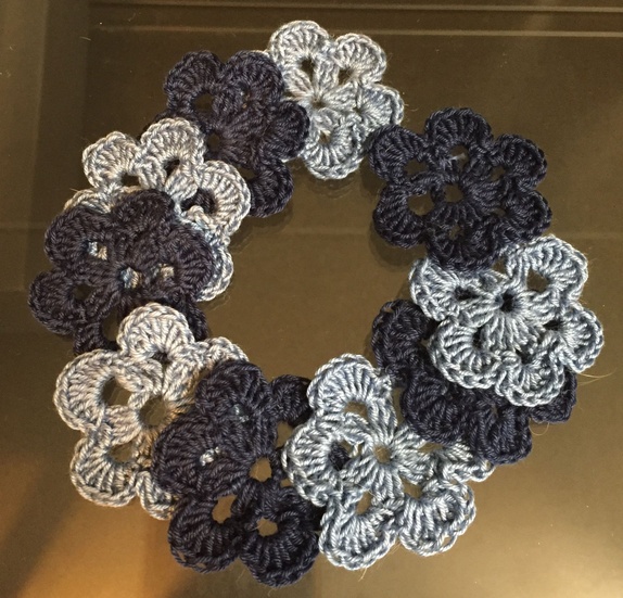 Heklede blomster - Epla