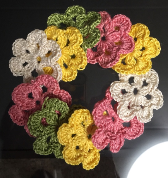 Heklede blomster - Epla