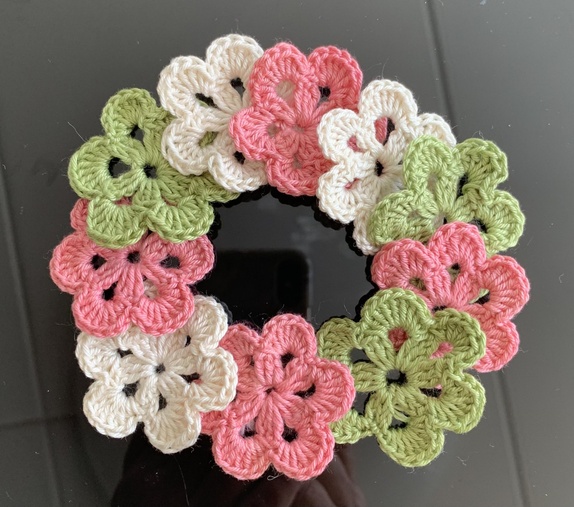 Heklede blomster - Epla