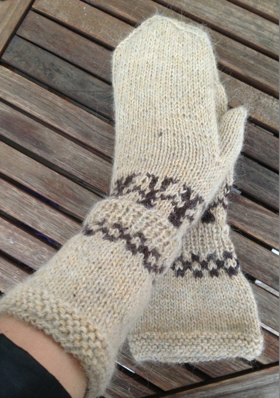 Dame/herre votter i 100% alpakka - Epla