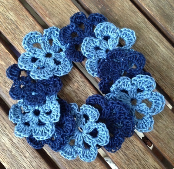 Heklede blomster - Epla