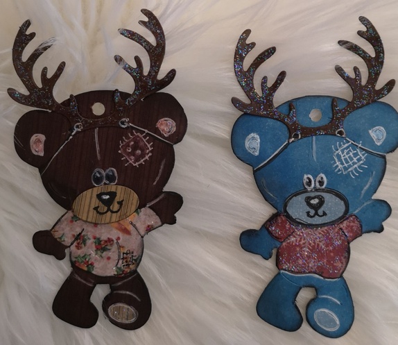 4 Bamse pakkelapper. - Epla