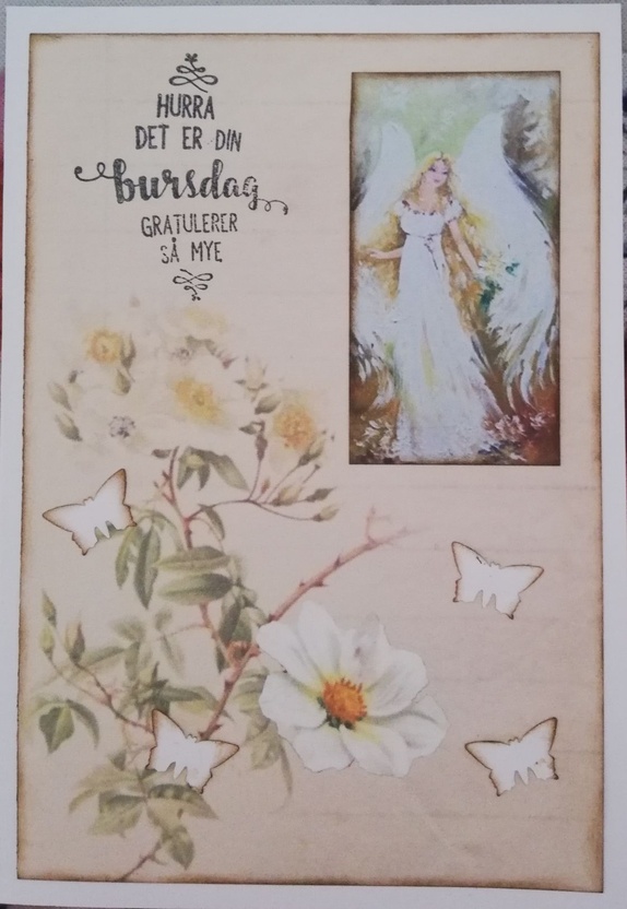 Vintage kort. - Epla