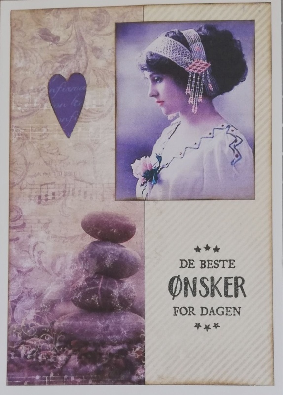 Vintage kort. - Epla