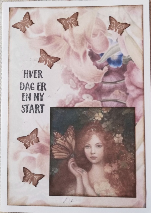 Vintage kort. - Epla