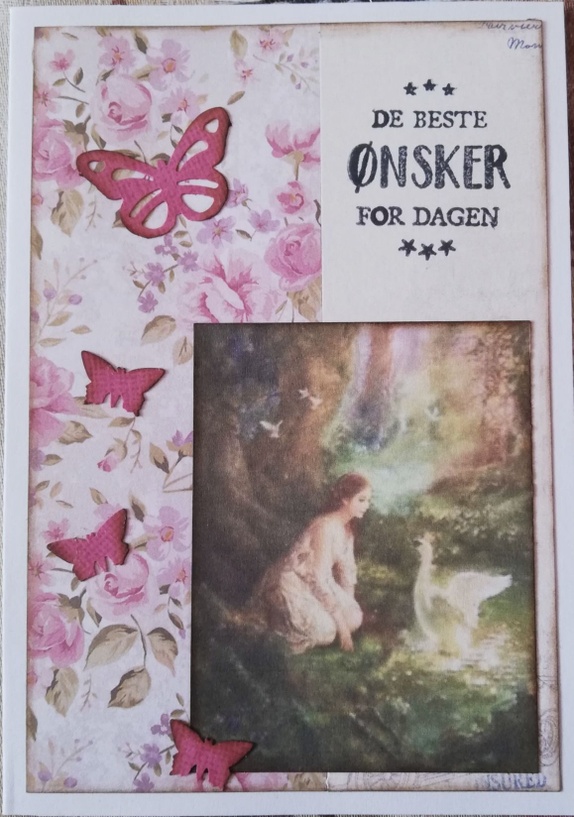 Vintage kort. - Epla