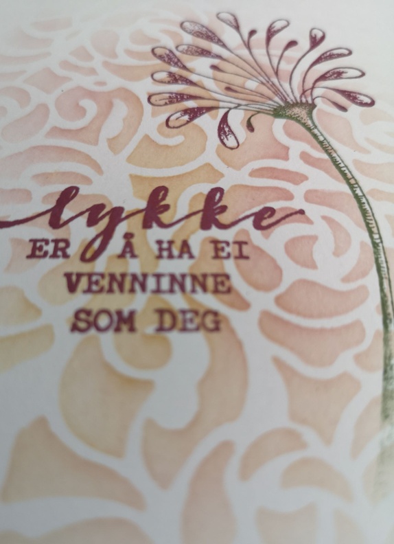 Kort med nydelige Lavinia stempler. - Epla