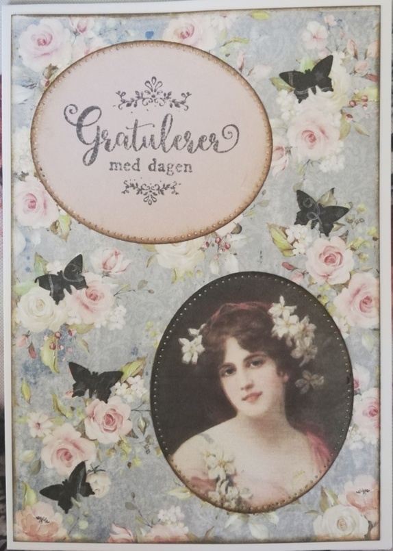 Gratulasjons-kort. - Epla