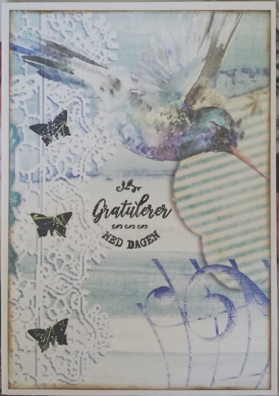 Gratulasjons-kort. - Epla