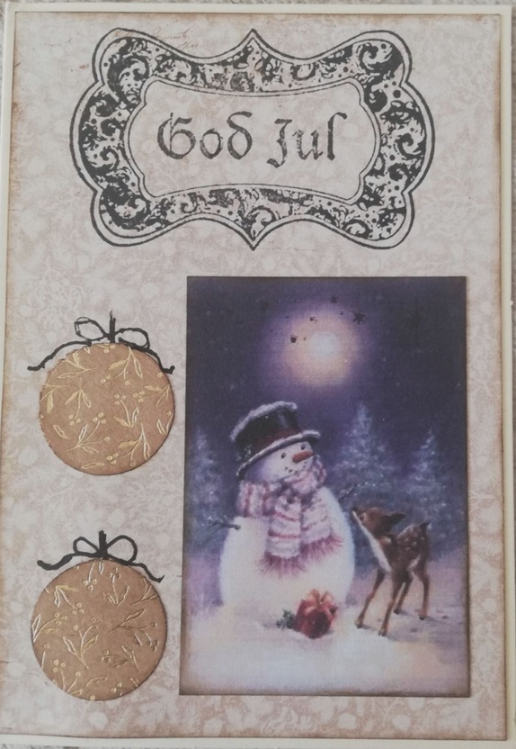 Julekort. - Epla