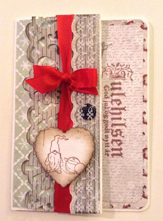 Julekort i vintage look. - Epla