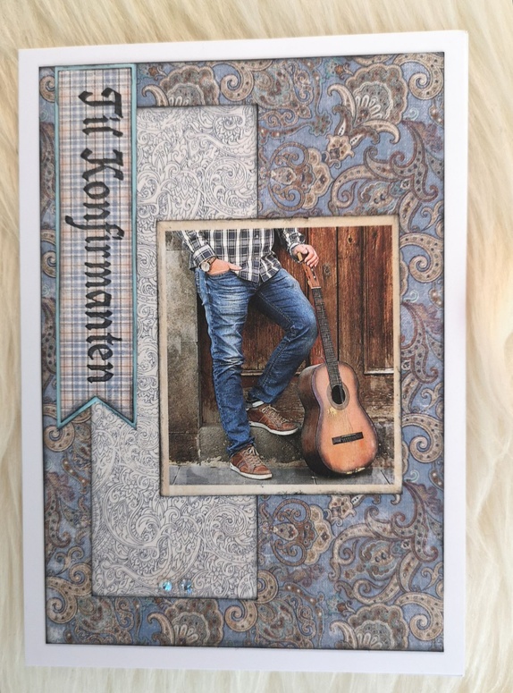 Konfirmasjonskort gutt. - Epla