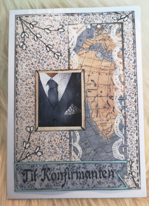 Konfirmasjonskort gutt. - Epla