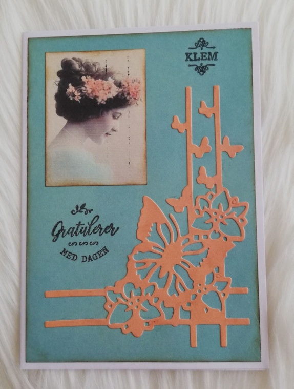 Vintage kort. - Epla