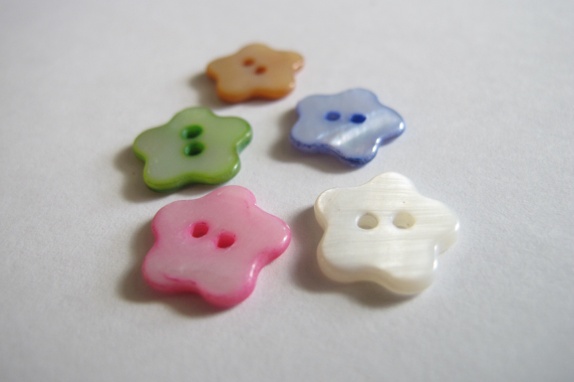 Små knapper i perlemor - Epla