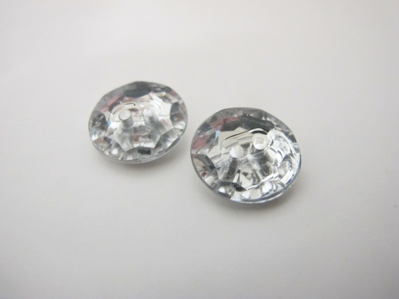 Bling bling knapper...25 mm - Epla