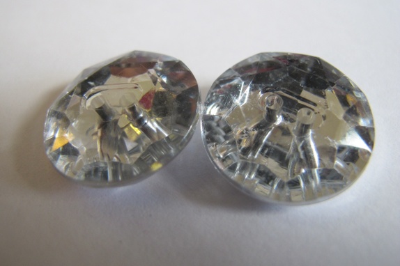 Bling bling knapper...25 mm - Epla