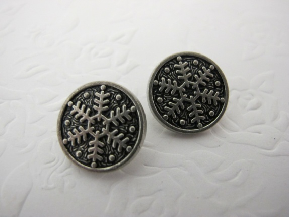 Kofte knapper - snøkrystall - Epla