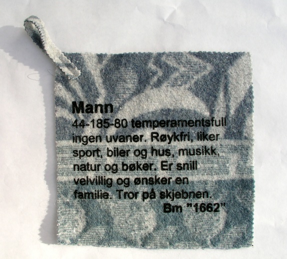 Gryteklut med kontaktannonse"Mann" - Epla