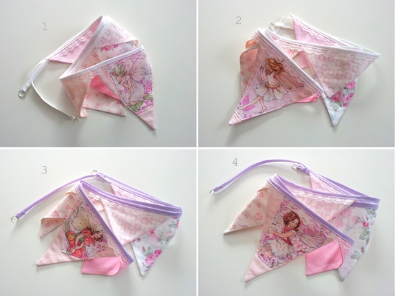 Vimpel med blonde - alvebarna - Epla