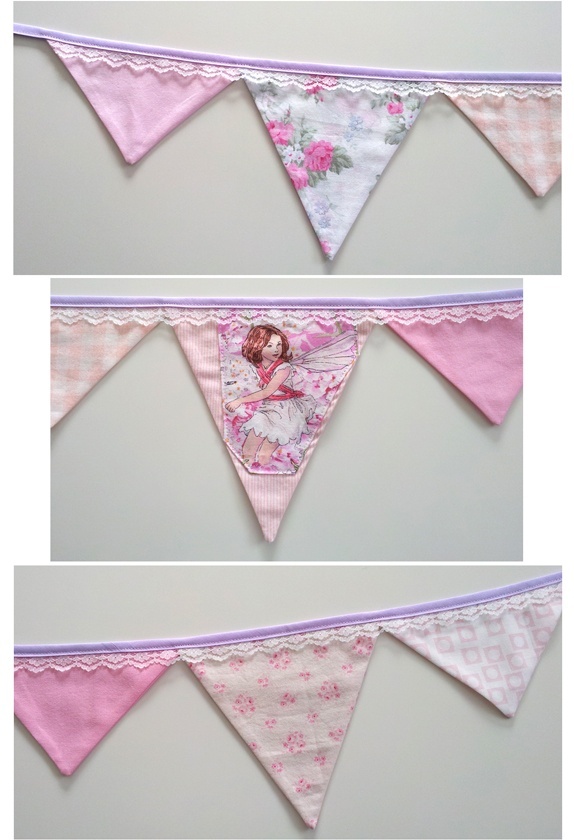 Vimpel med blonde - alvebarna - Epla